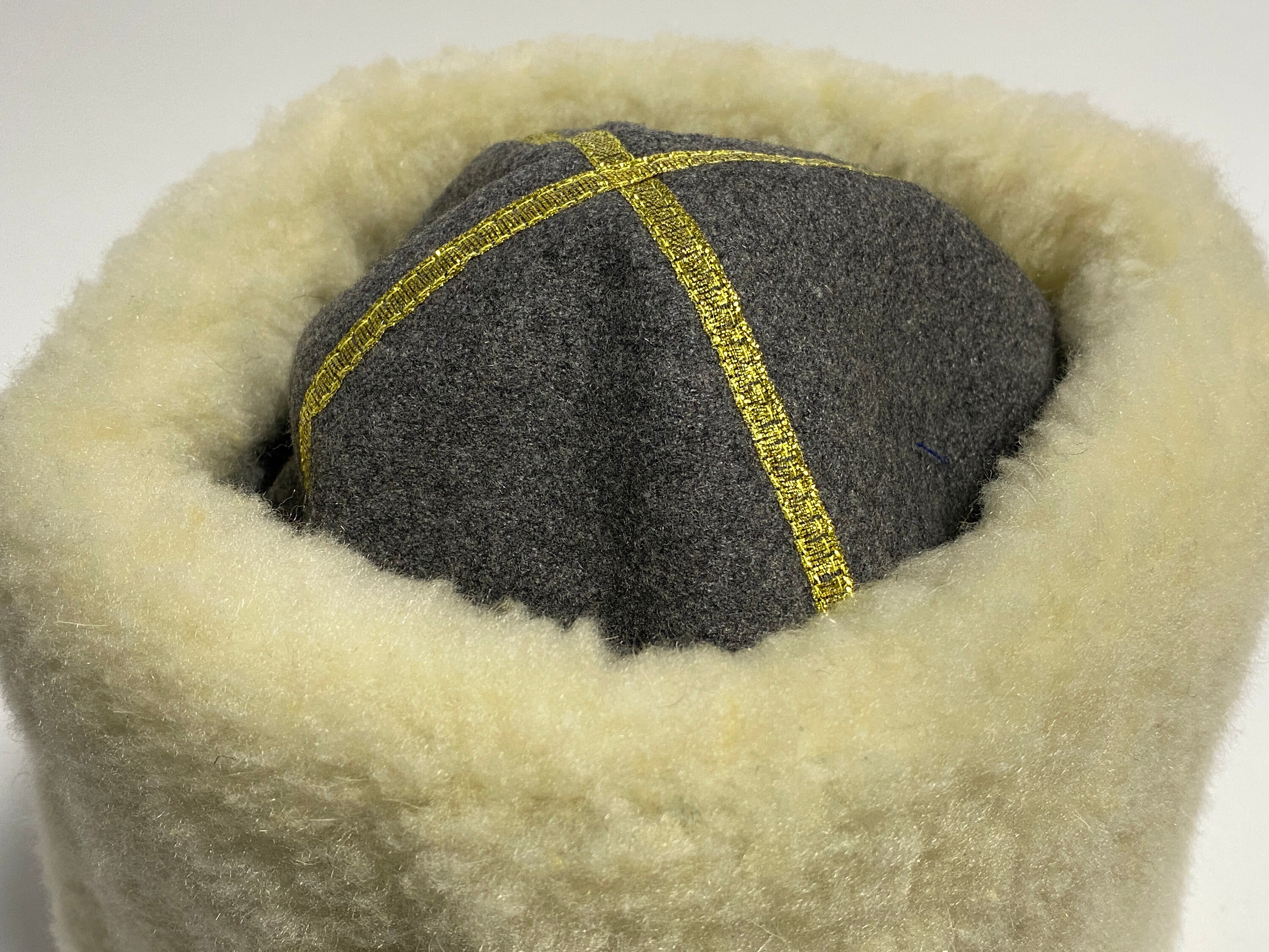 Cossack Hat Papakha Kubanka, Soviet Army Uniform, Faux Fur Winter Hat ...