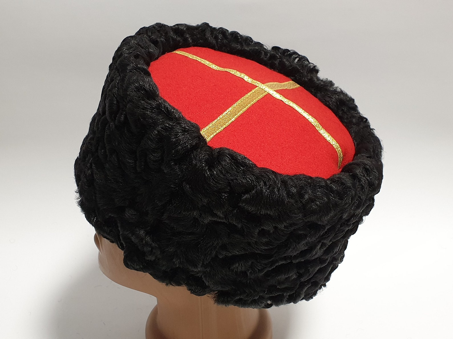 Cossack Hat Kubanka Papakha Military Hat Soviet Uniform Astrakhan ...