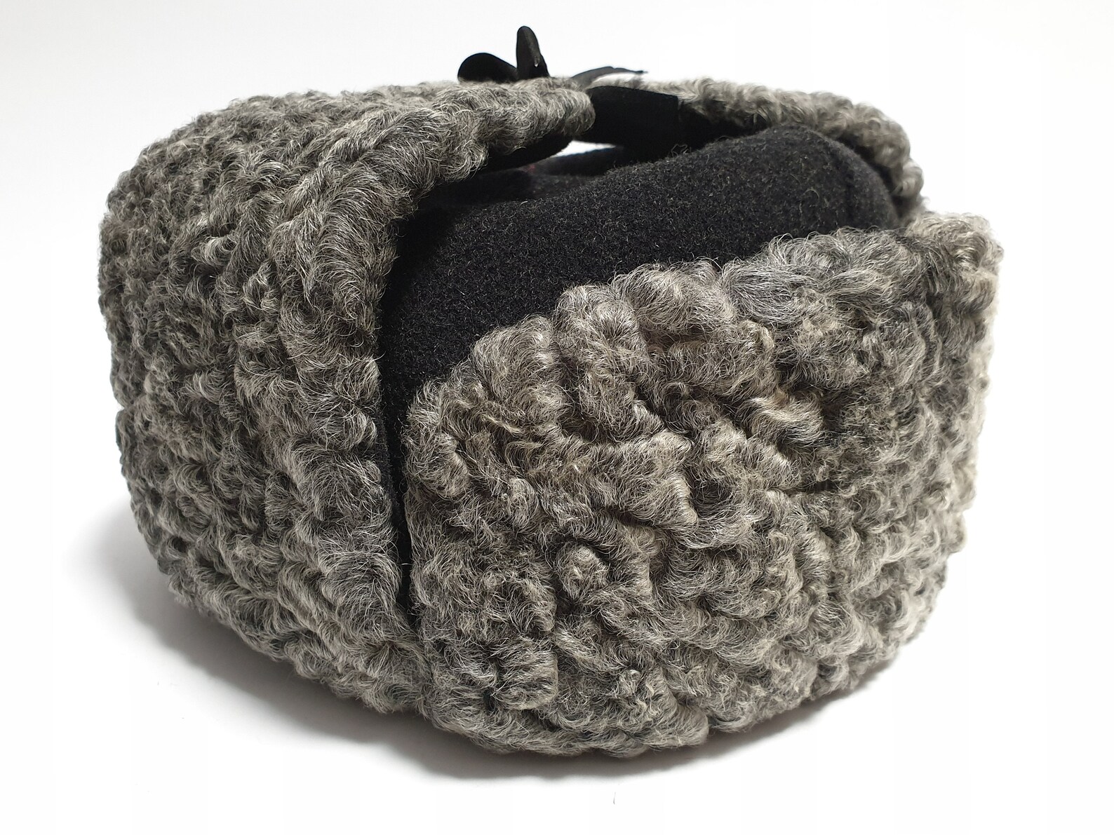 Russian Hat Soviet Ushanka Trapper Hat Astrakhan Karakul Fur - Etsy