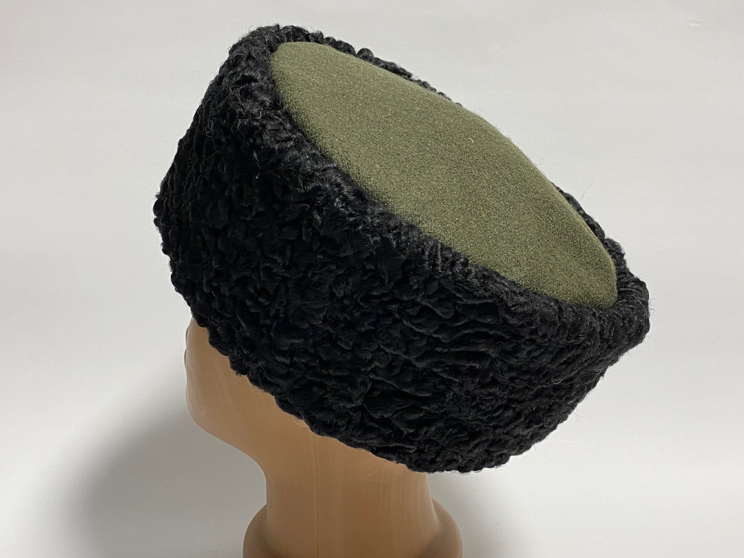Cossack Hat Kubanka Papakha, Soviet Army Uniform, Astrakhan Karakul Fur ...