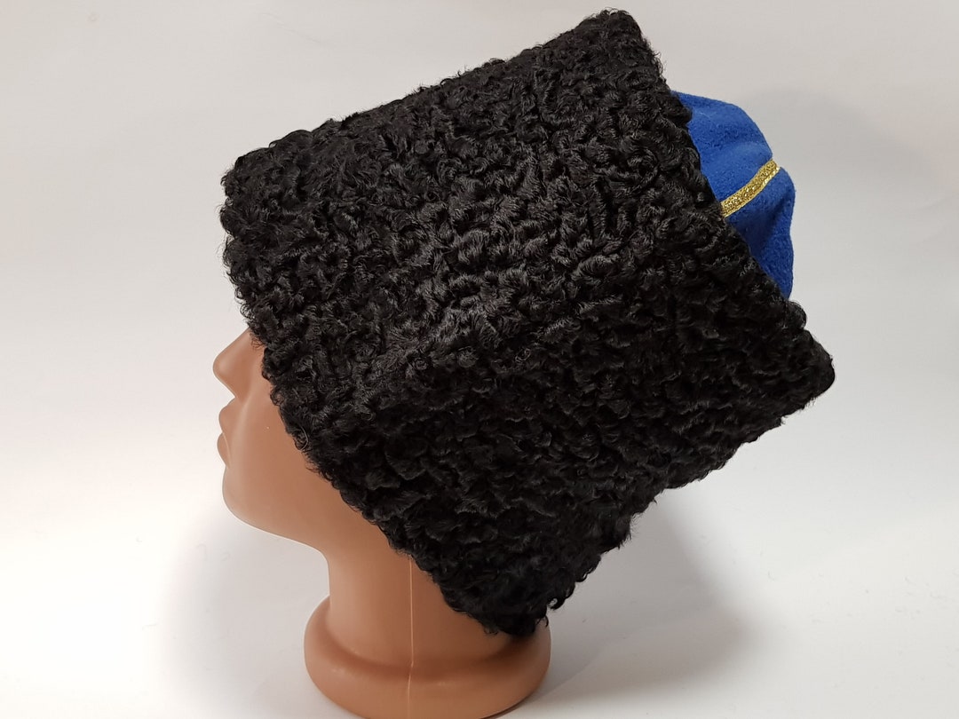 Cossack Hat Historical Cap Papakha Kubanka Real Fur Hat Astrakhan ...