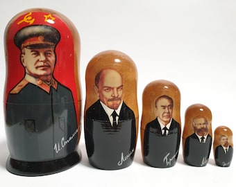 Soviet Nesting Doll | Etsy