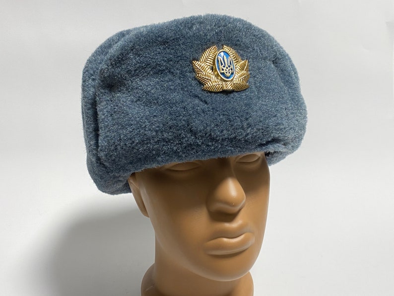 Ukrainian Ushanka Trapper Hat, Winter Ear Flap Hat, Faux Fur Hat ...