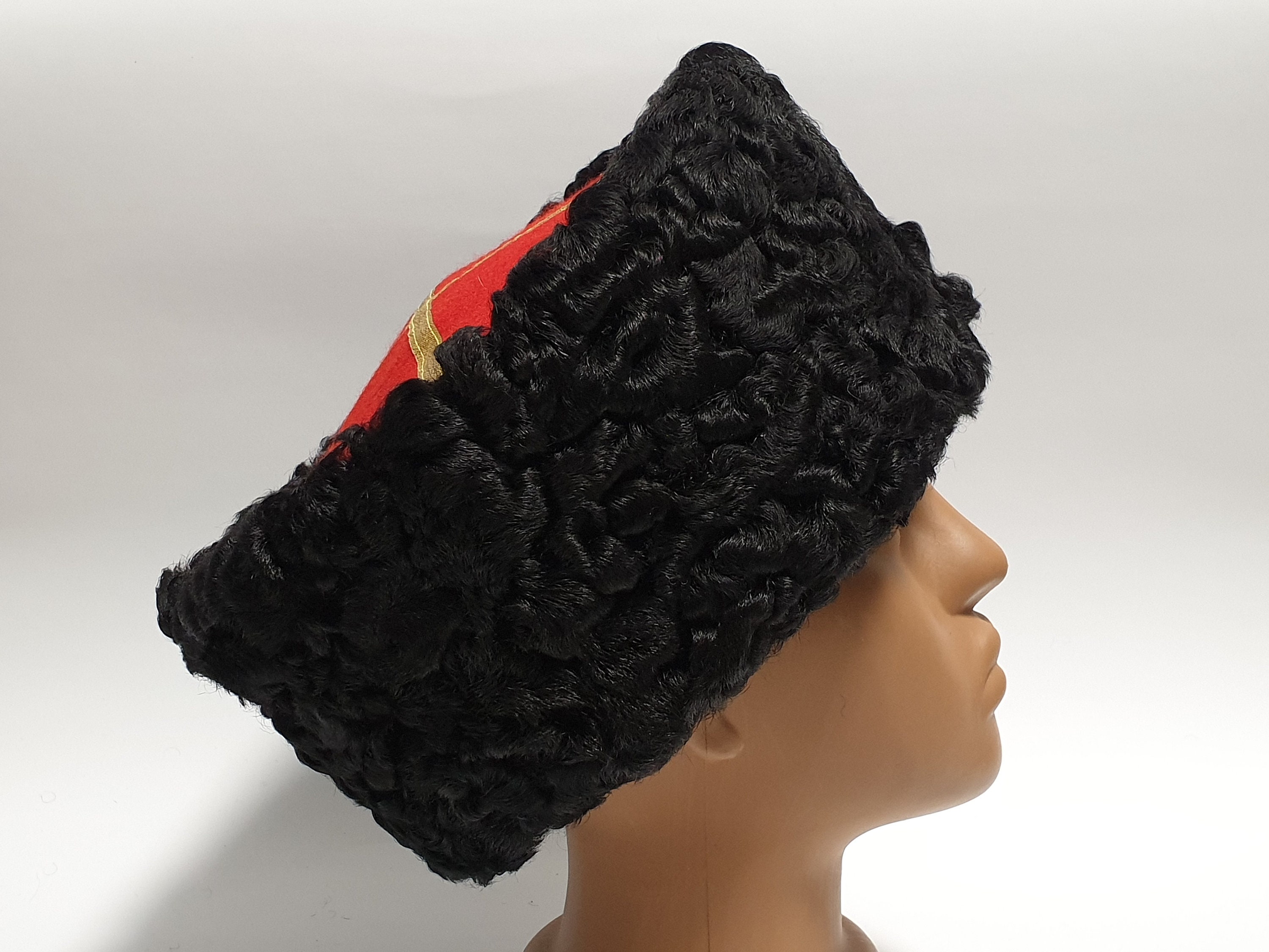 Cossack Hat Kubanka Papakha Military Hat Soviet Uniform Astrakhan ...
