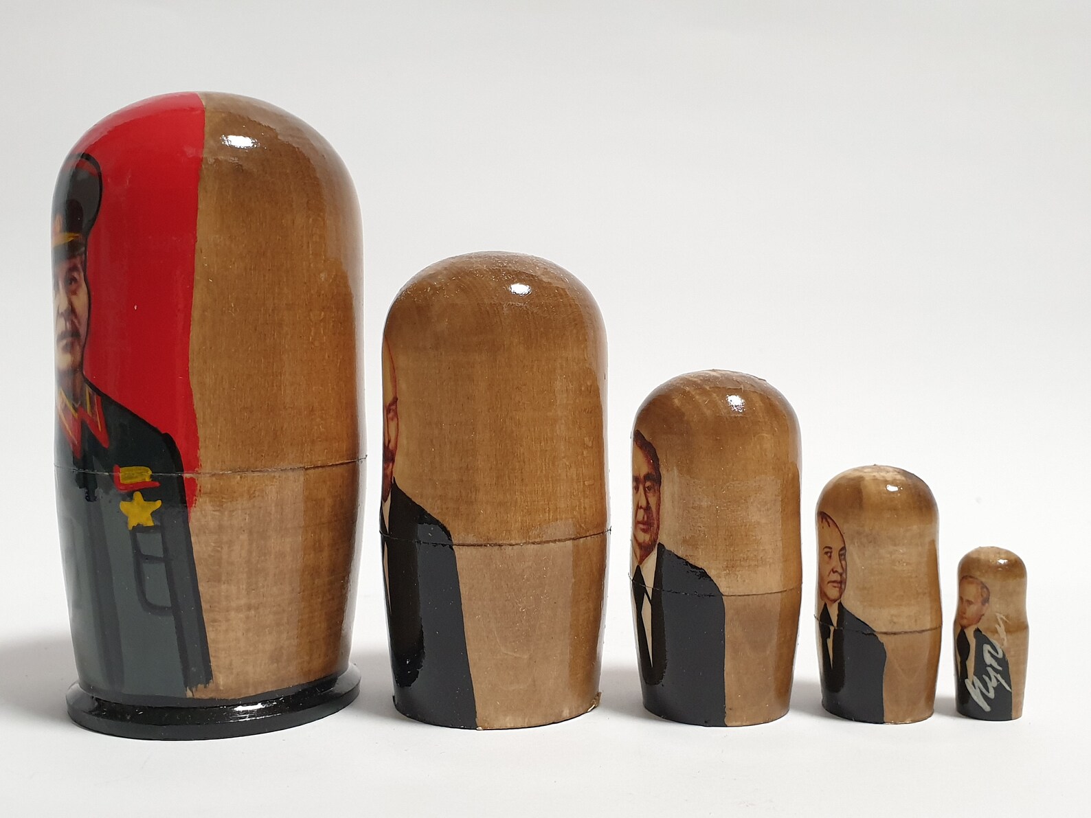 Soviet Nesting Dolls Joseph Stalin Lenin Nested Dolls | Etsy