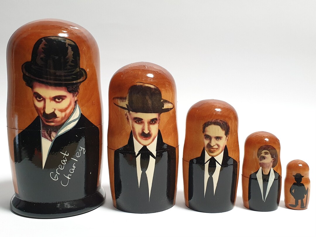 Movie Nesting Dolls Matryoshka Babushka Doll Stacking Dolls 7 Inch (18 ...