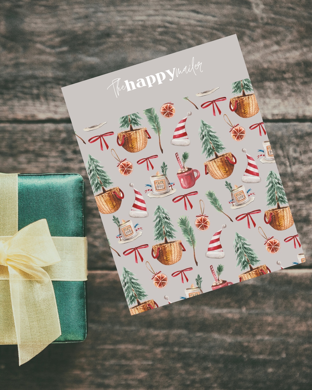 10 X 13 Vintage Christmas Poly Mailer (pack of 10), - Etsy