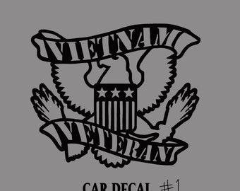 Vietnam Car Decal - Etsy