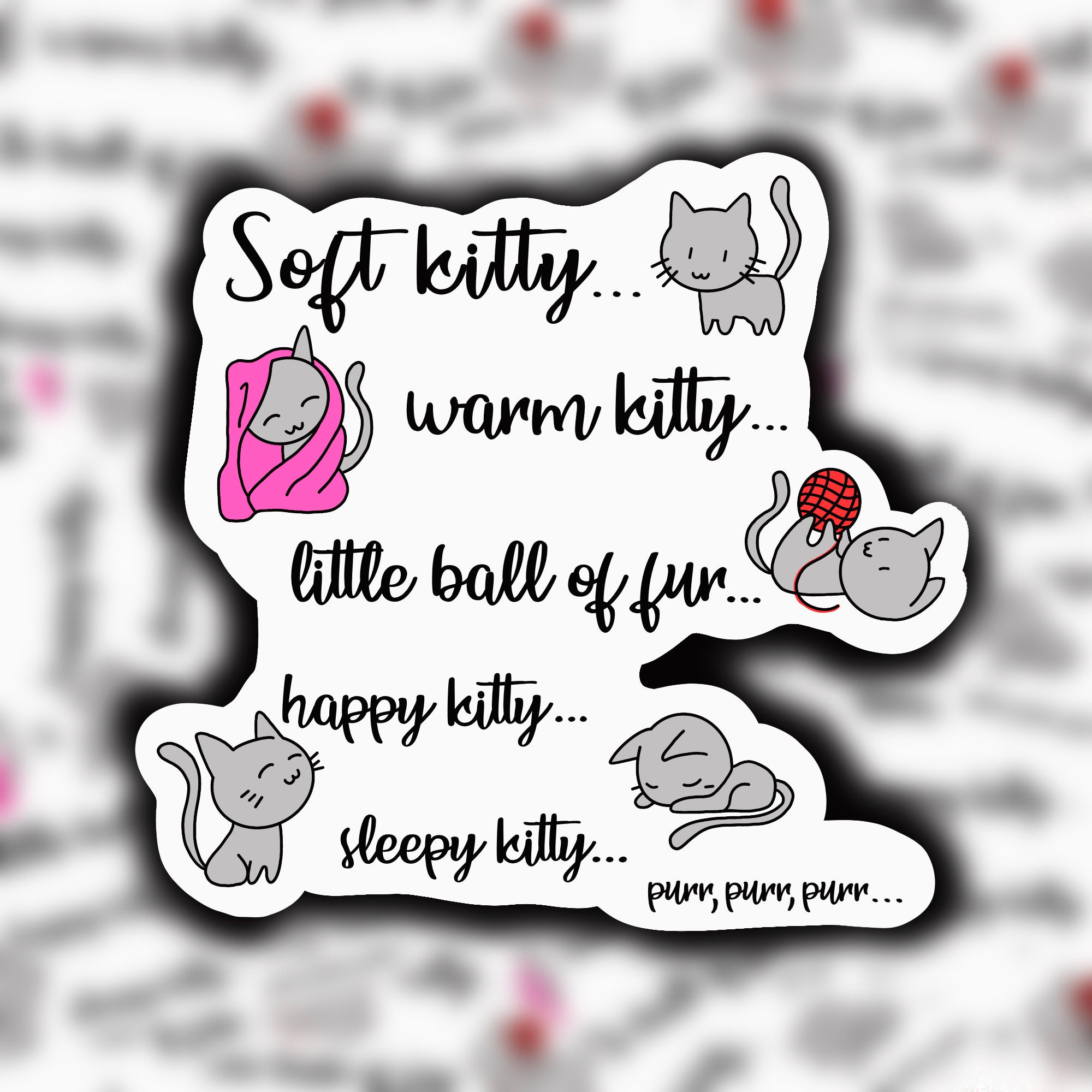 Soft Kitty Warm Kitty Grumpy Cat