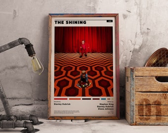 Movie Poster the Shining - Etsy