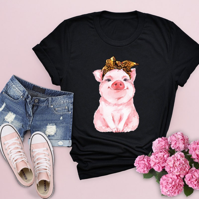 Pig Tshirt - Etsy