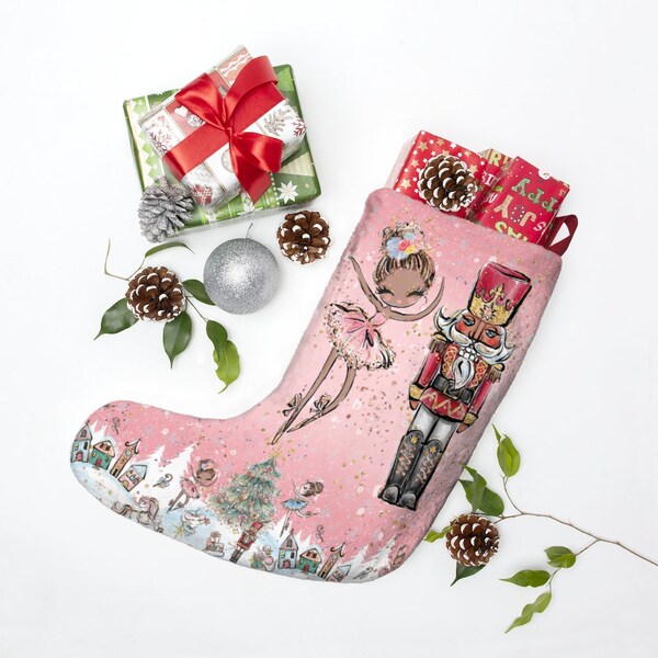 Pink Stocking - Etsy