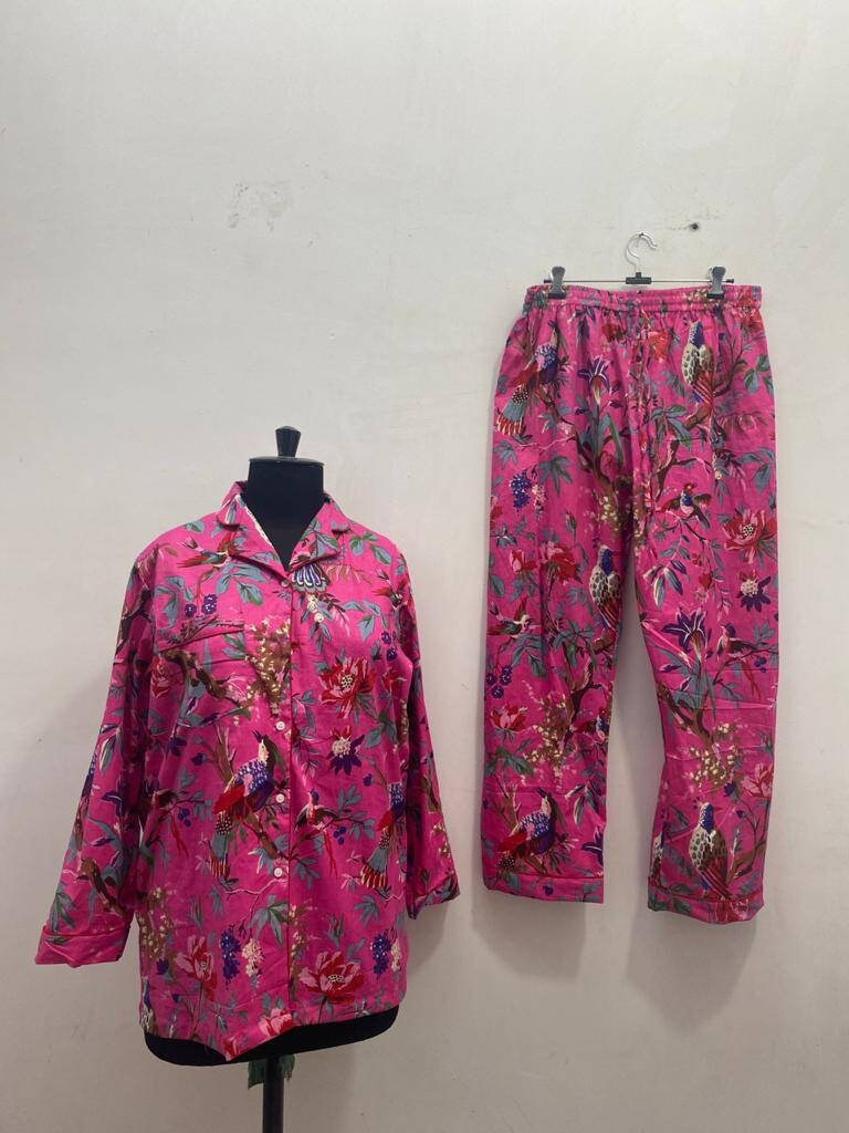 Adult Pyjamas/ Cotton Pyjamas Set High Quality Cotton - Etsy