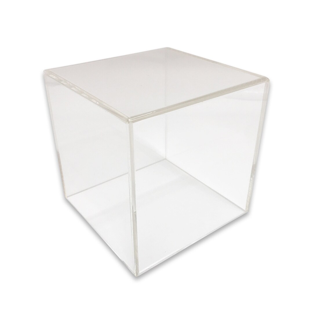 Acrylic Display Cube 5 X 5 X 5 4mm Jewelry Display/ - Etsy