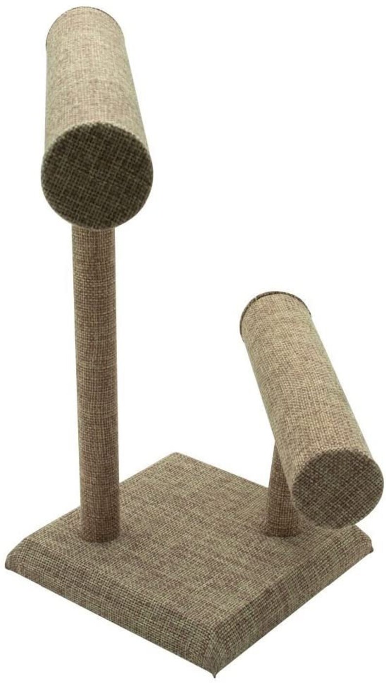 888 Display Gorgeous Burlap Double T Bar Display Any - Etsy