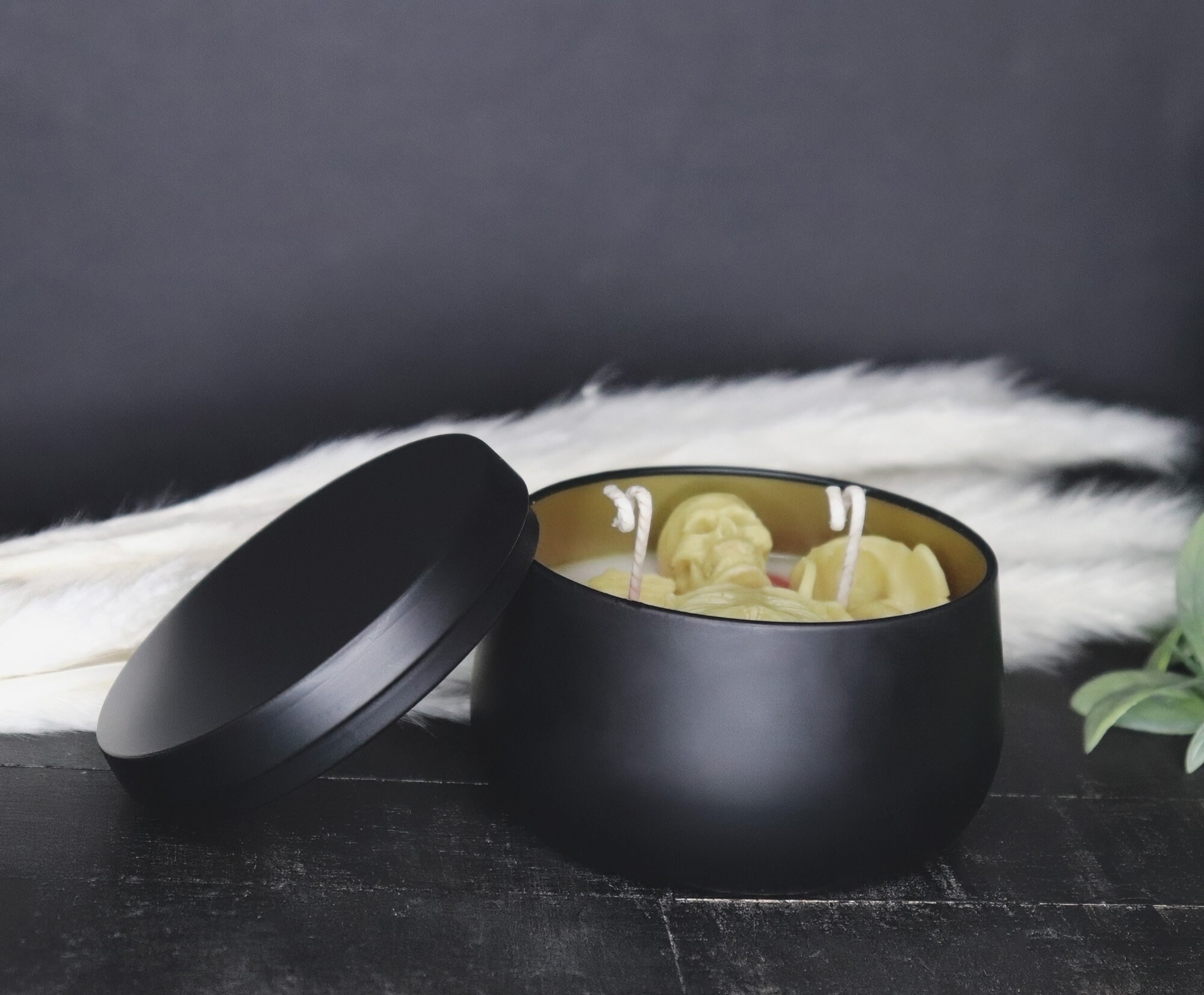 Skeleton Candle Soy Wax Blend Candle Halloween Decor - Etsy