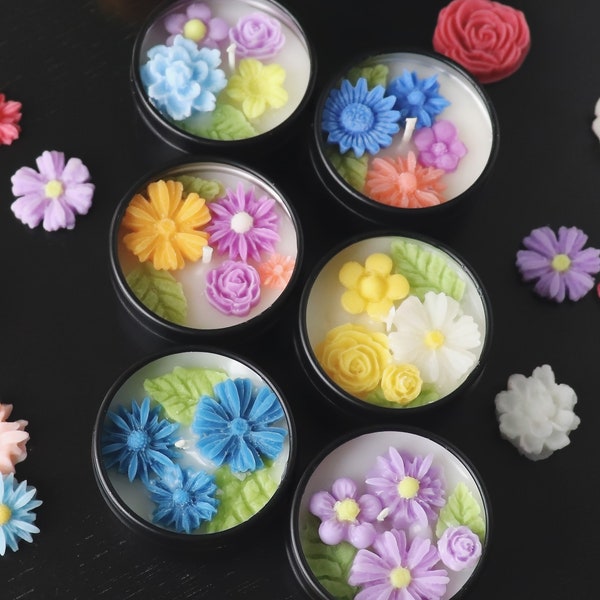 Flower Candle - Etsy