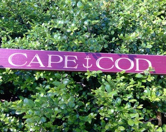 Cape Cod Wood Sign - Etsy