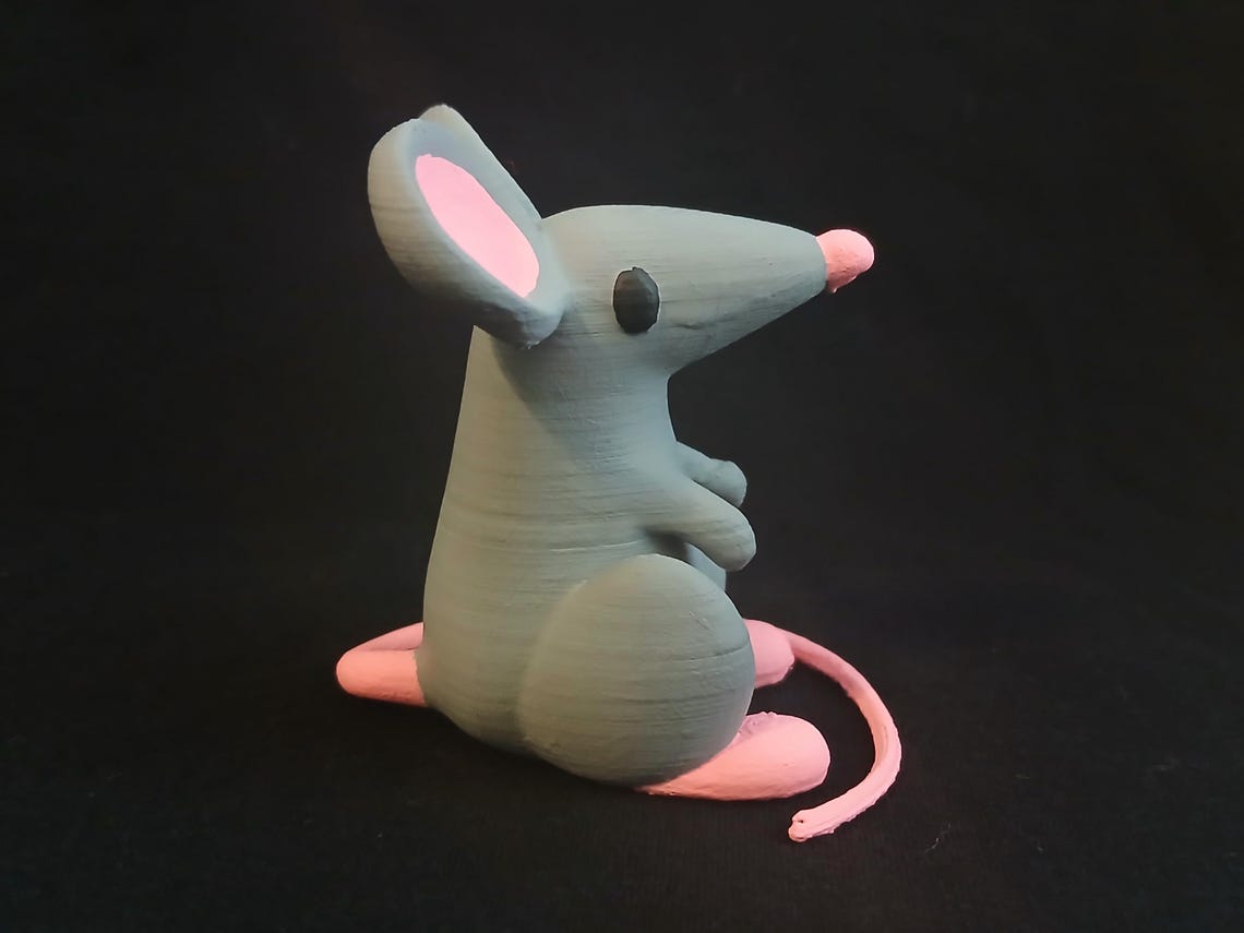 Mouse, STL 3D Print File - Digital Download - Etsy