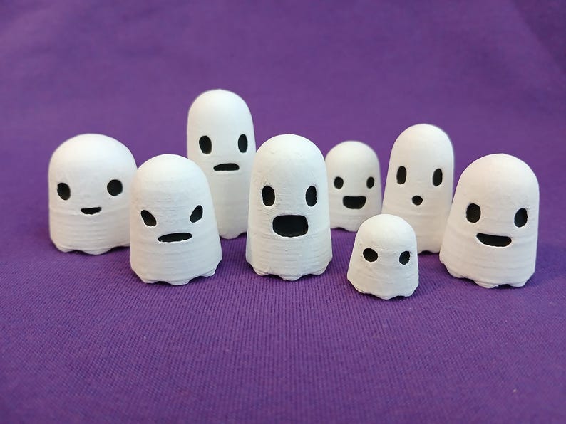 Ghosts, STL 3D Print Files - Digital Download - Etsy
