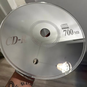 CD Mirror, 90's Wall Art, Personalized Mirror, Mirrored Wall Decor ...