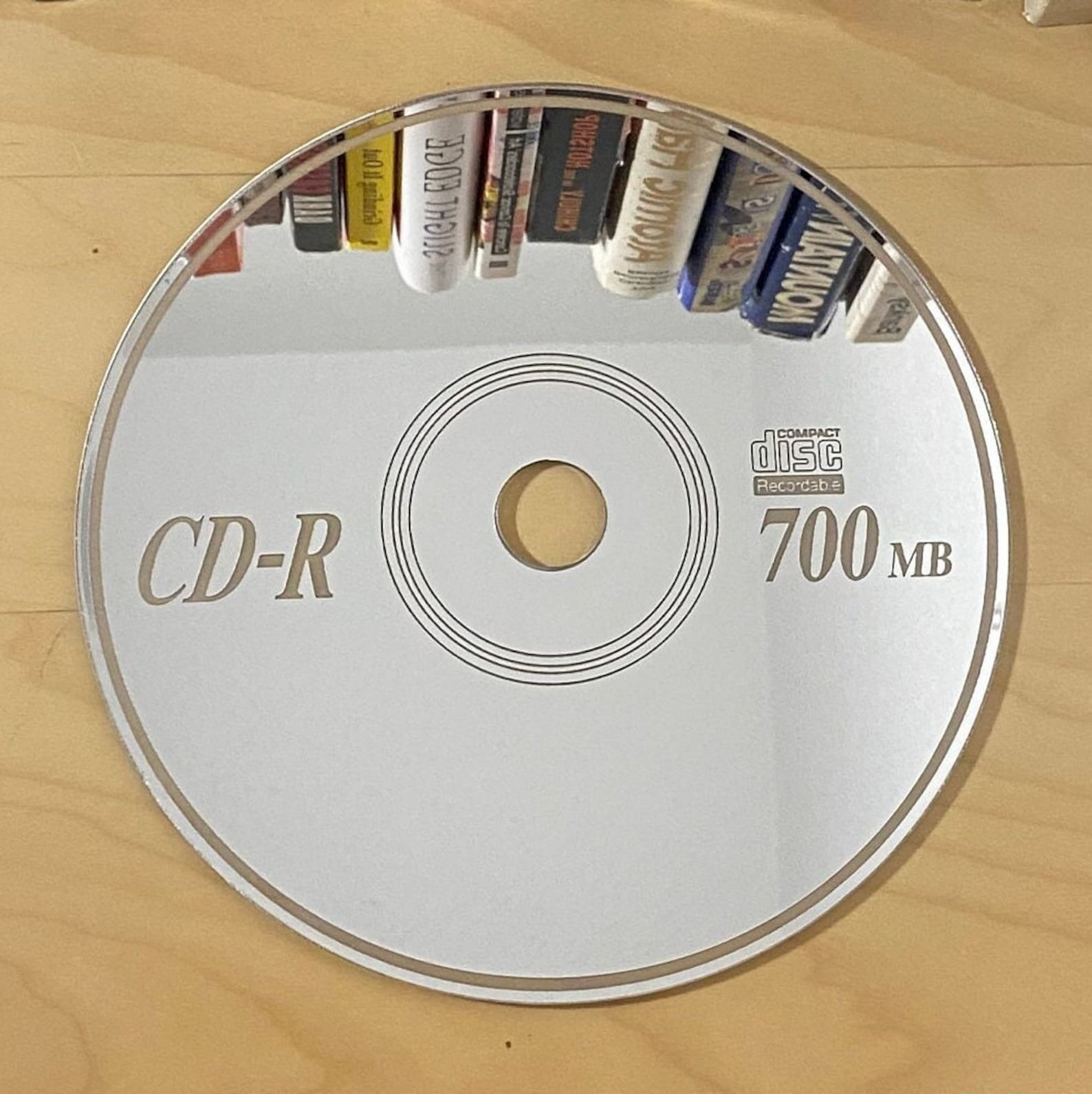 CD Mirror, 90's Wall Art, Personalized Mirror, Mirrored Wall Decor ...