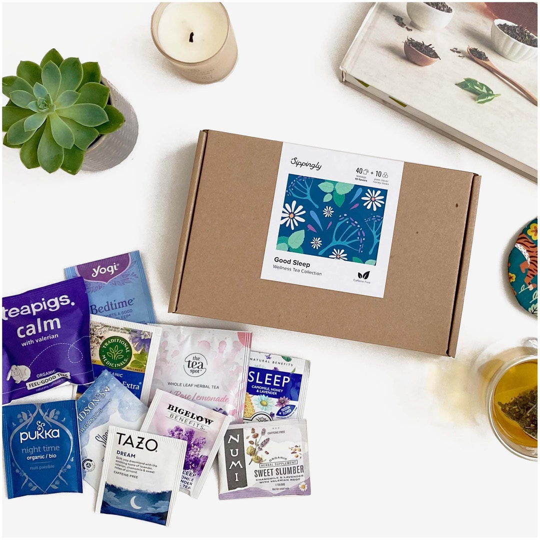 Good Sleep Tea Sample Set. 10 Variety. 40 Bedtime Tea Bags. Sleep ...