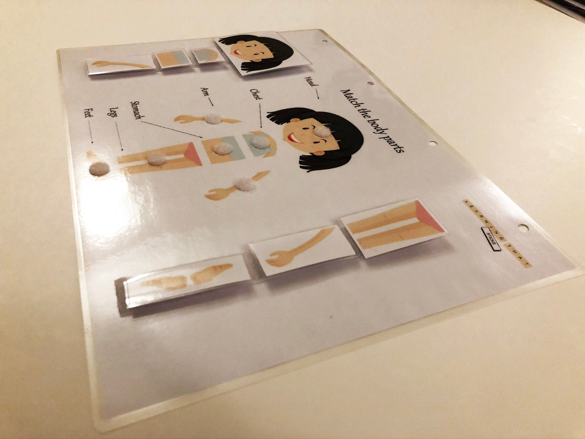 Body Parts Learning Sheet / Early Years / Toddler / Preschool / EYFS ...