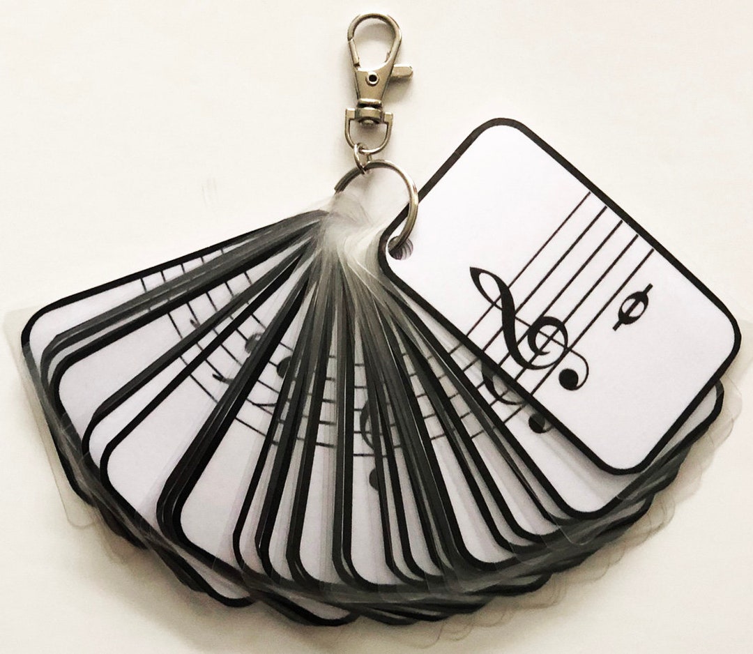 Name the Notes Keyring (note Identification) / Early Years / Toddler ...