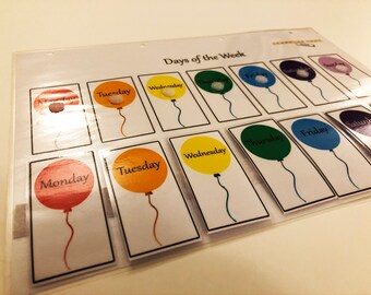 Months of the Year Learning Sheet Learning Sheet / Preschool / Toddler ...