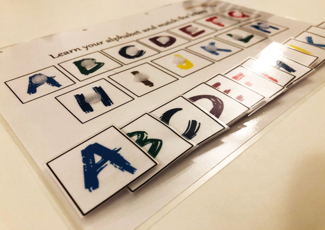 Digital Alphabet Uppercase Learning Sheets / Preschool / Toddler / EYFS ...