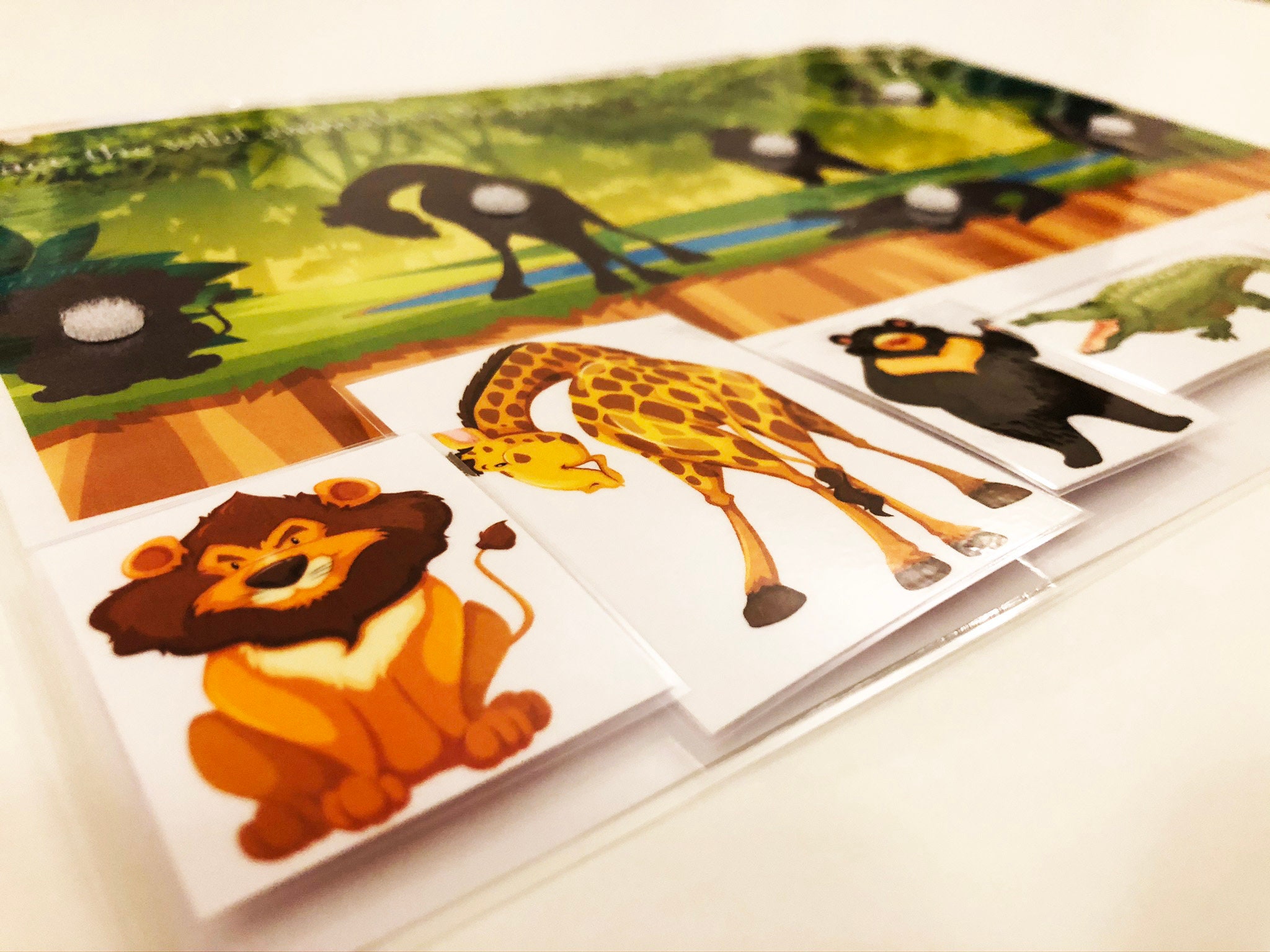 Digital Wild Animals Learning Sheet / Preschool / Toddler / EYFS ...