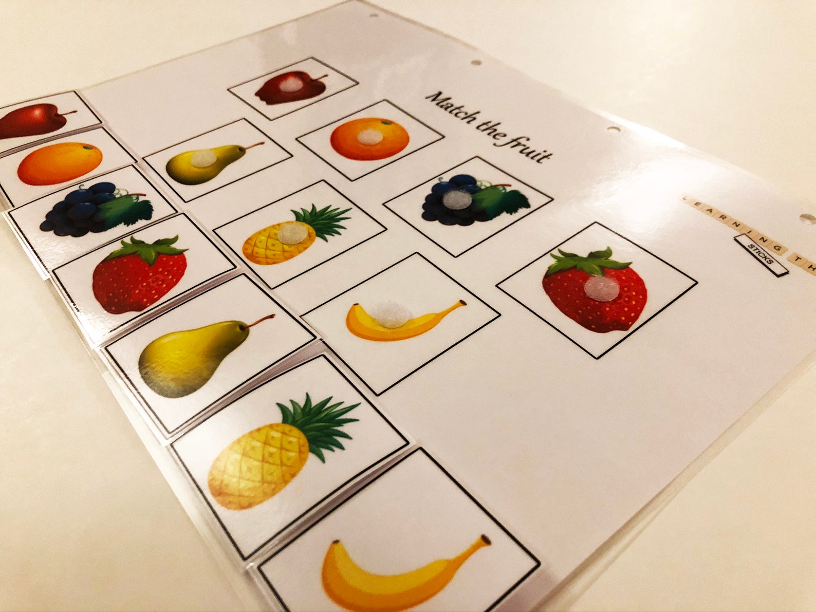 Fruit Learning Sheet / Preschool / Toddler / EYFS / Early Years ...