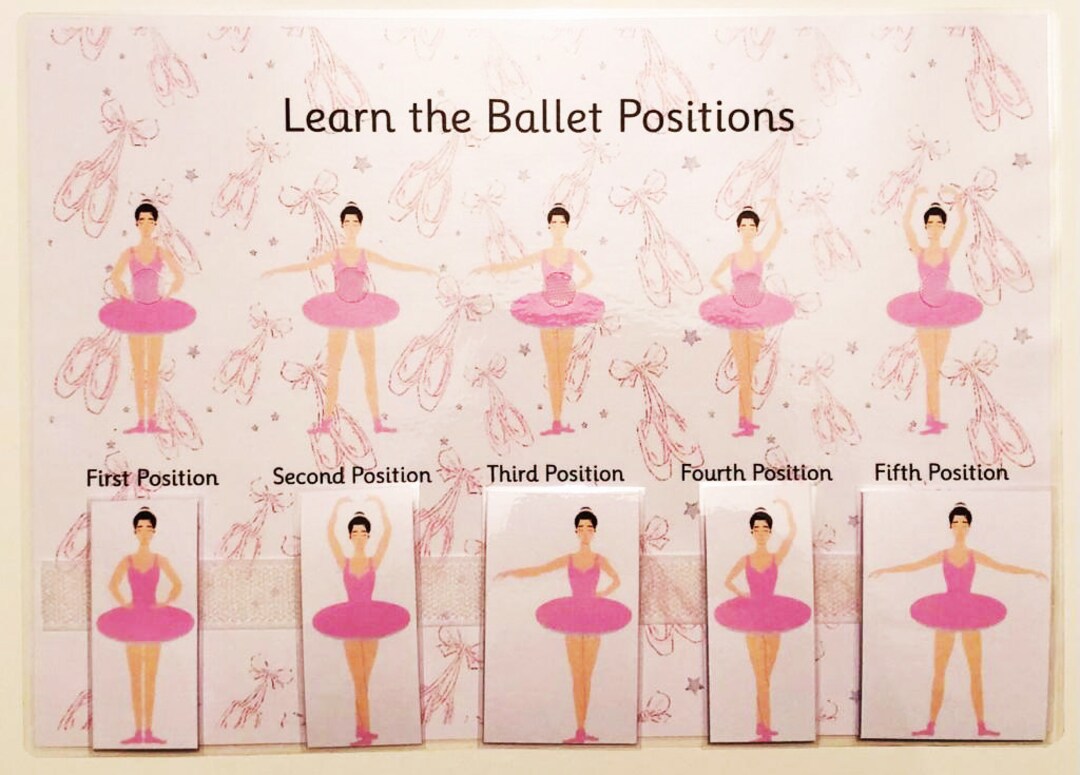 Combinar las posiciones de ballet Hoja de aprendizaje / Primeros años ...