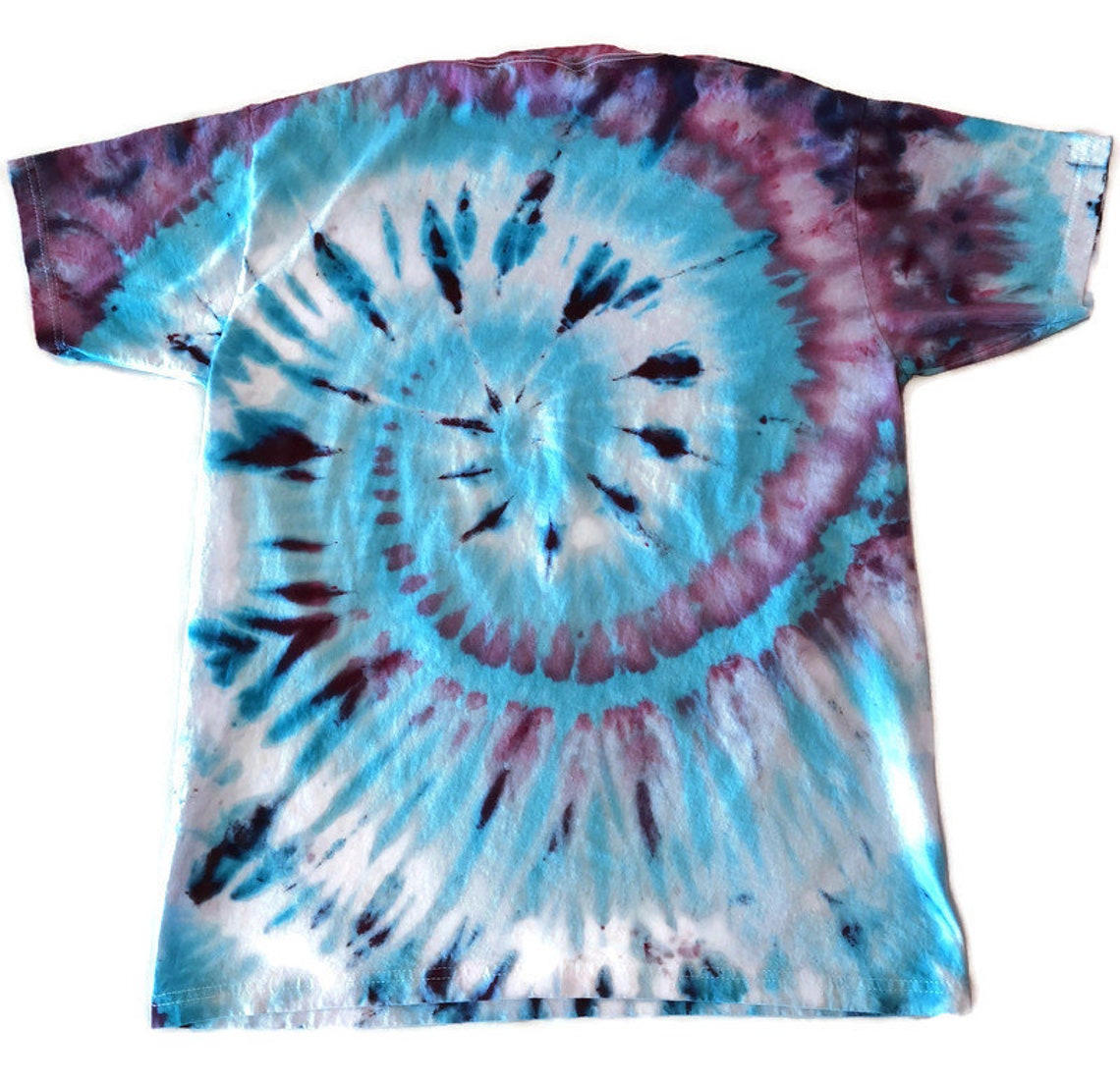 Spiral Tie Dye T Shirt Etsy