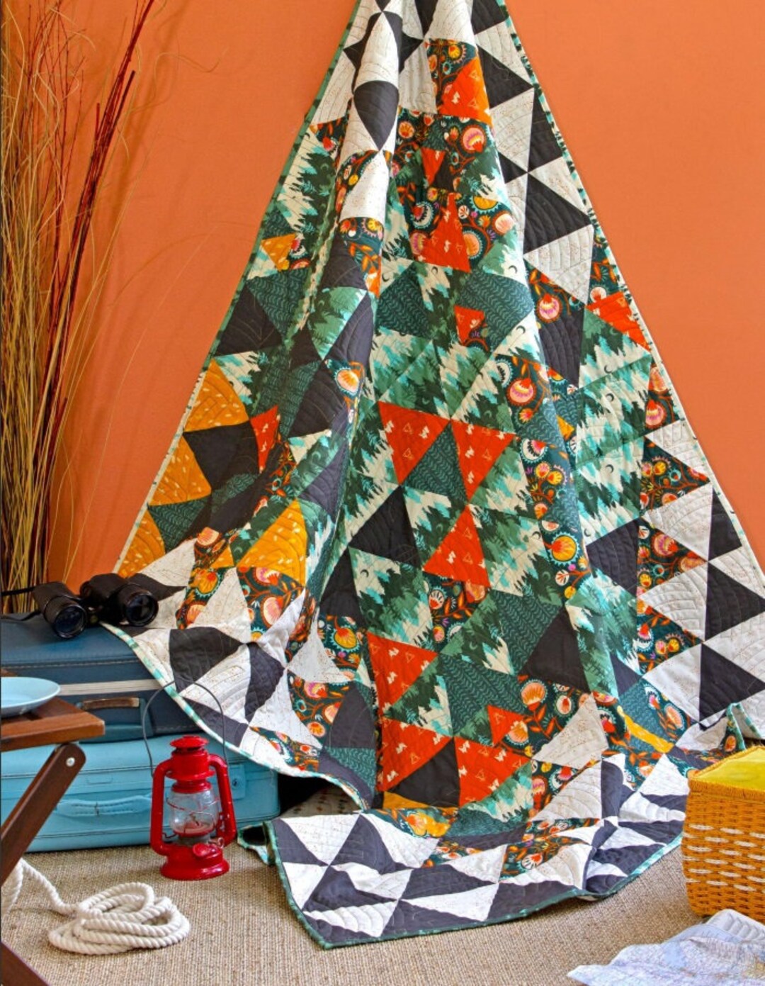 Quilt KIT Unwind Featuring the Lakelife Collection by Jessica Swift for ...