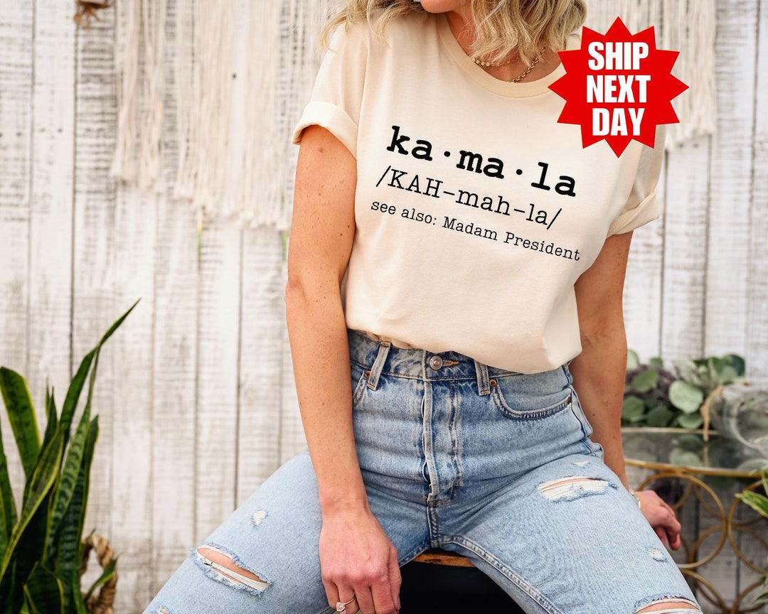 Kamala Harris 2024 Wahl-T-Shirt, Kamala Harris Shirt, Komma La Shirt ...