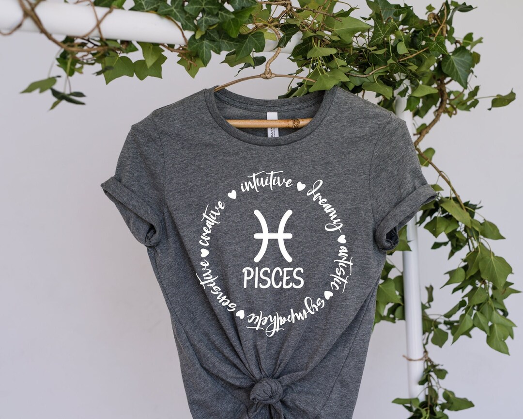 Pisces Shirt, Pisces Zodiac Shirt, Astrology Shirt, Zodiac Signs Shirt ...