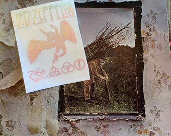 Led Zeppelin Mirror | Etsy