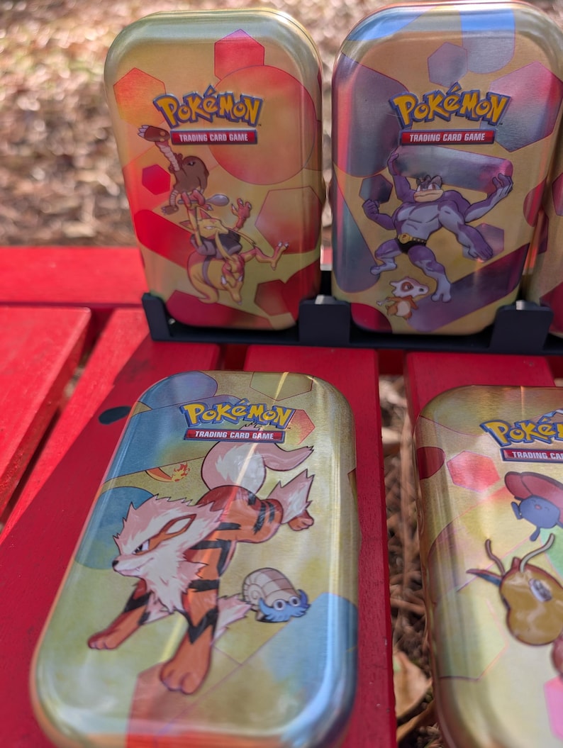 Pokémon 151 Mini Tins (empty) – Official Collector Tins – Trading Card ...