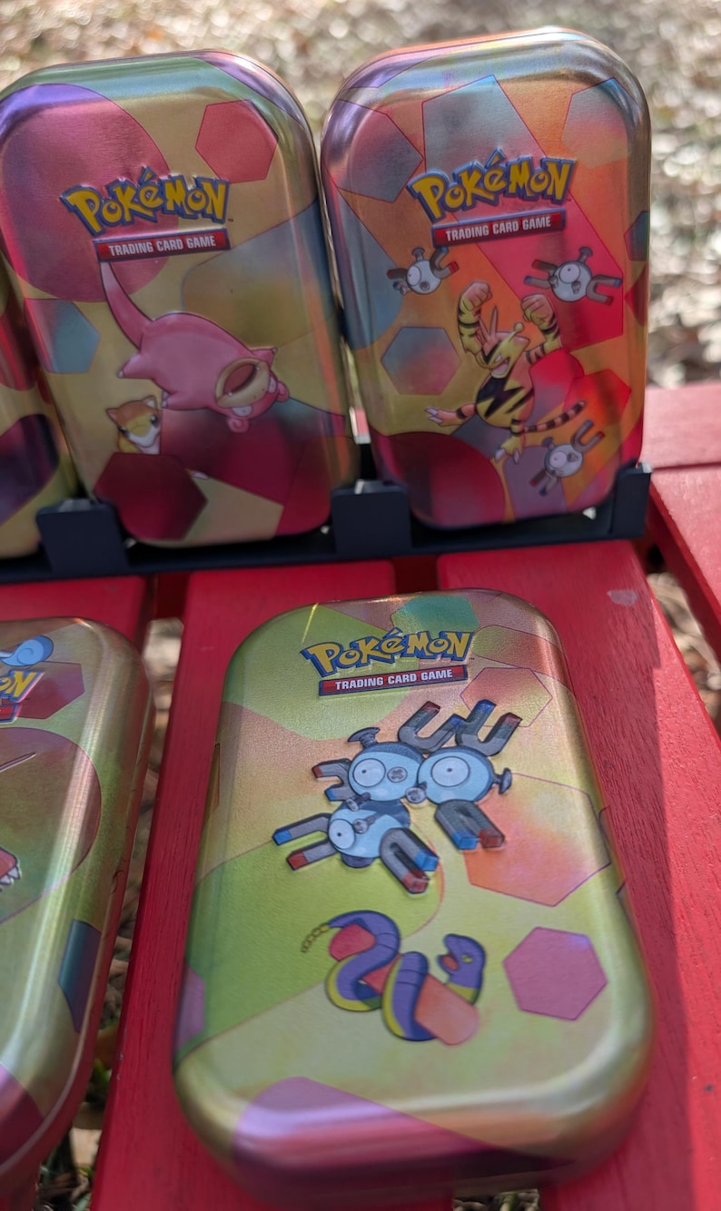 Pokémon 151 Mini Tins (empty) – Official Collector Tins – Trading Card ...