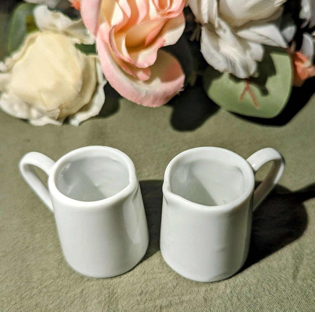 Vintage Set of Japanese Miniature Pitchers – Hand Painted Porcelain ...