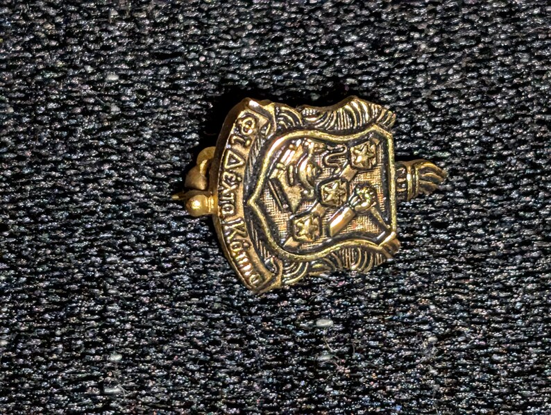 Vintage Phi Delta Kappa Educators Fraternity Lapel Pin – Detailed Crest ...