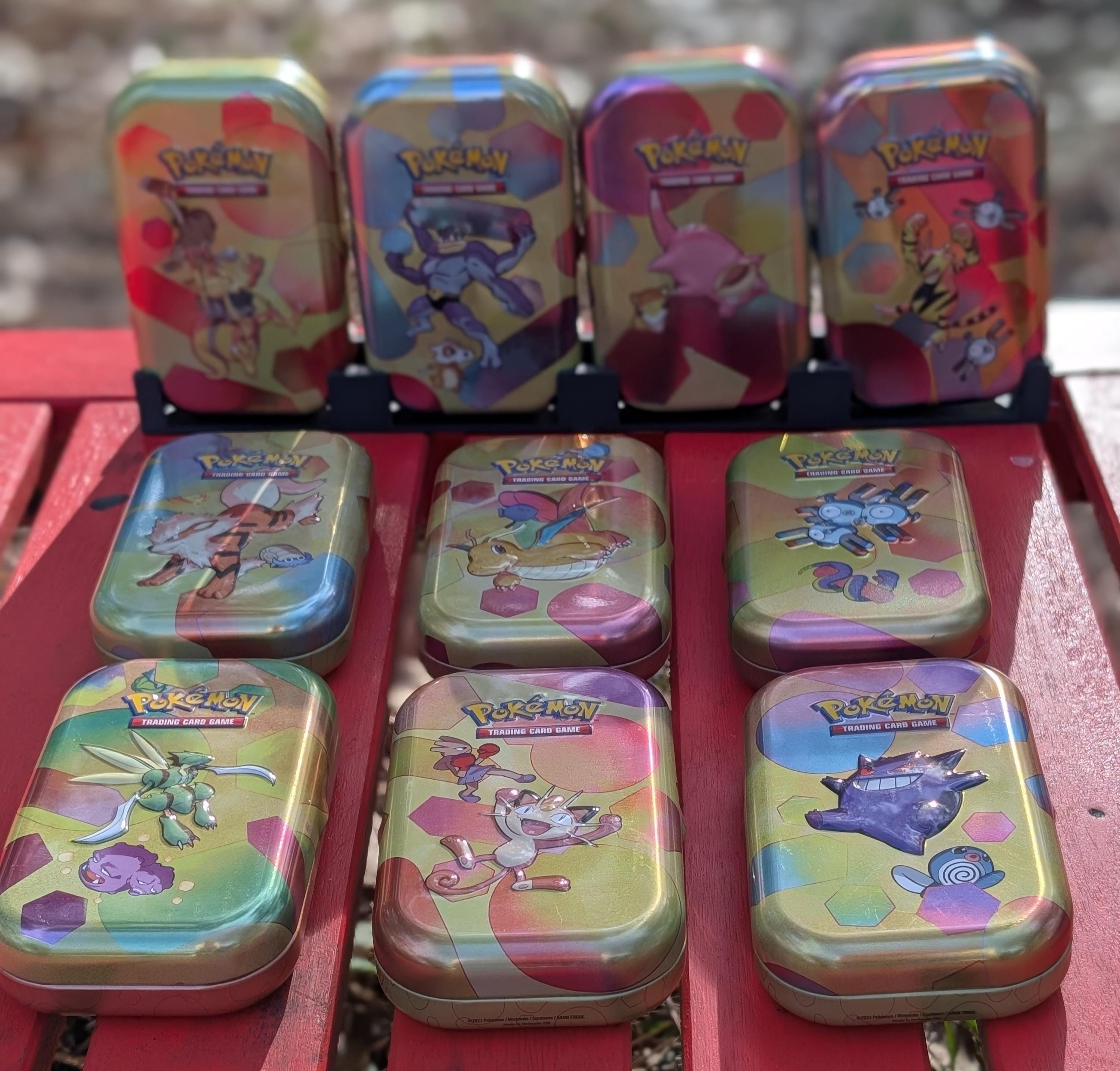 Pokémon 151 Mini Tins (empty) – Official Collector Tins – Trading Card ...