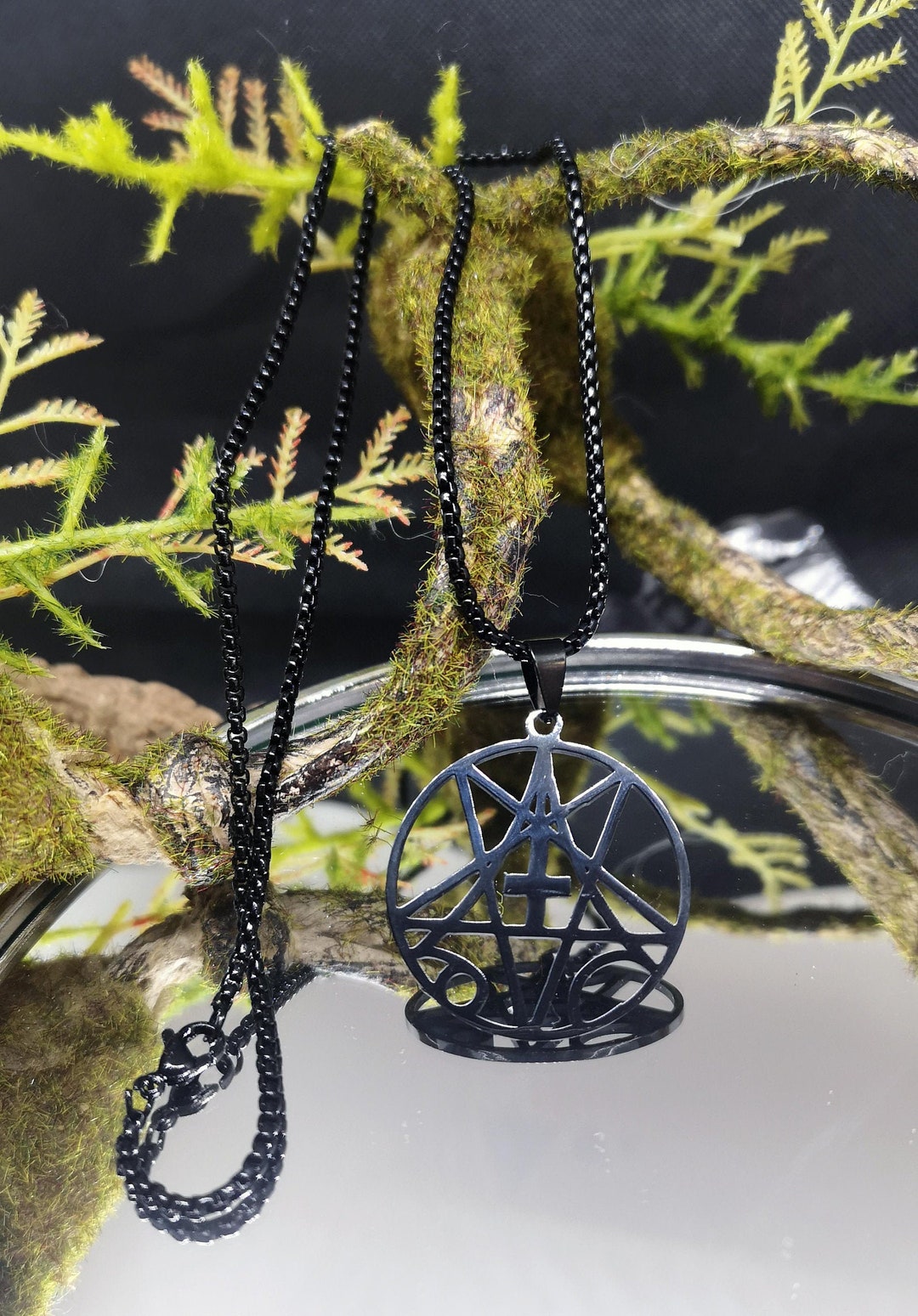 Night of the Dark Lord Necklace - Etsy UK