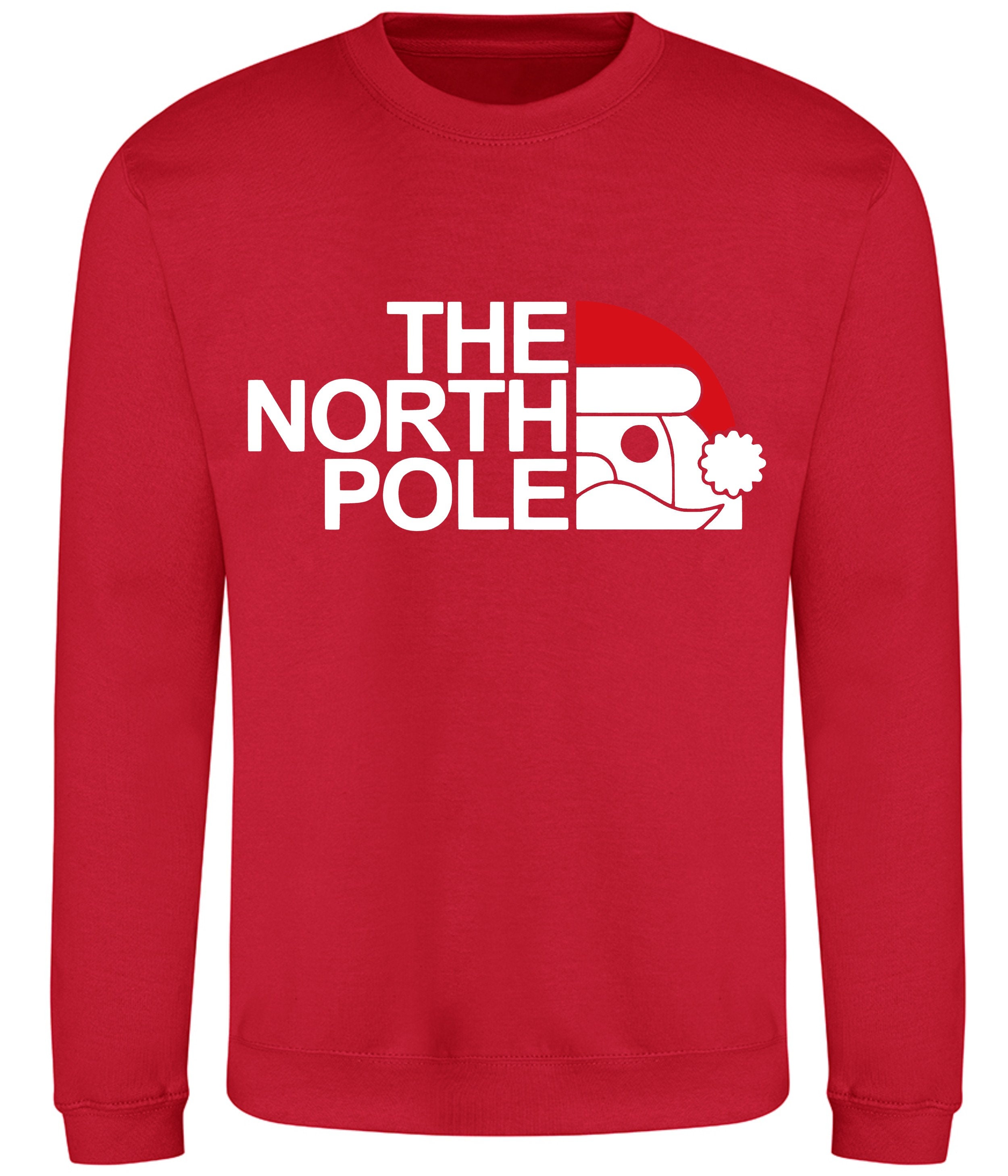 Christmas Jumper the North Pole Jumper, Xmas Jumpers, Xmas Gift for Him ...