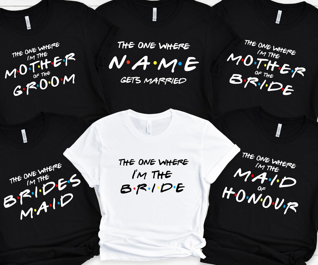 Personalised Hen Party Tshirts, Team Bride T Shirts, Bride Squad Shirts ...