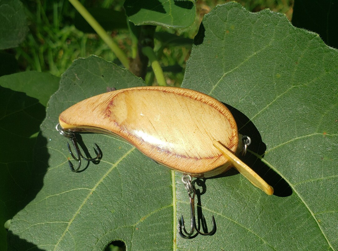 Handmade Wooden Fishing Lure - Etsy