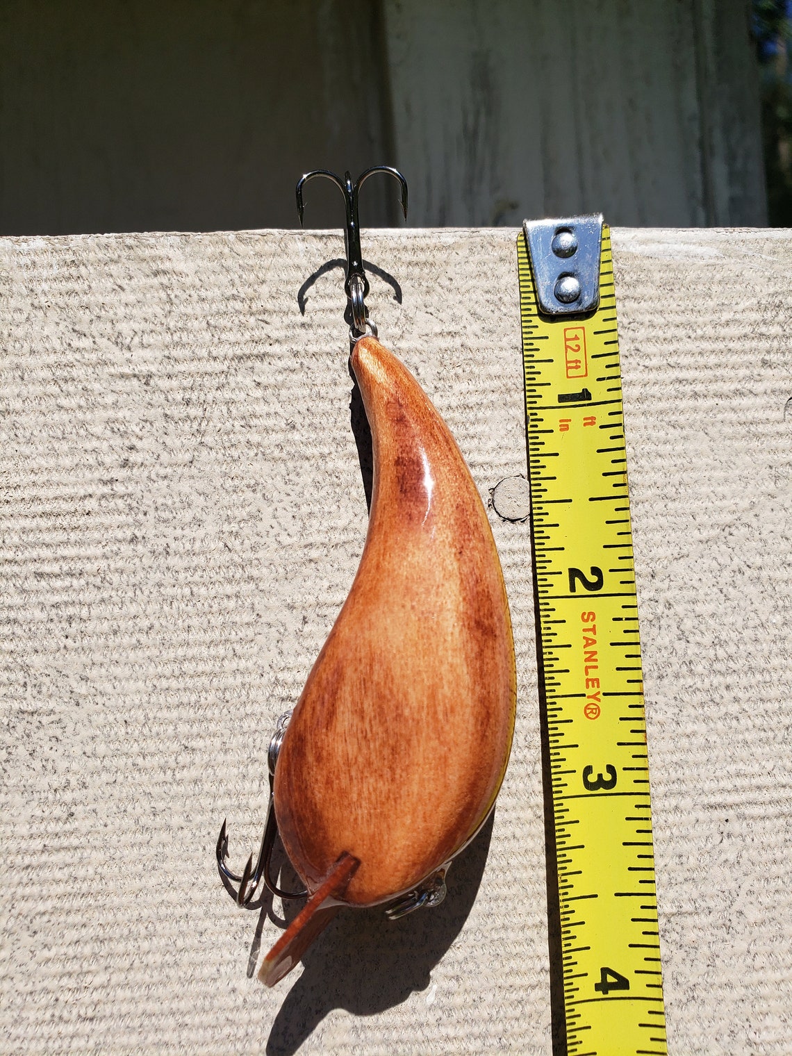 Handmade Wooden Fishing Lure - Etsy