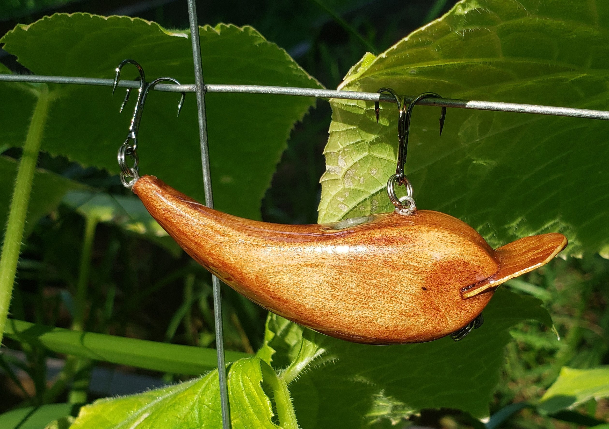 Handmade Wooden Fishing Lure - Etsy